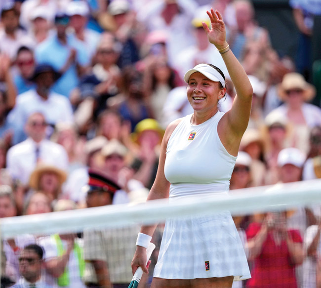 Amanda Anisimova upsets Aryna Sabalenka in Wimbledon tennis semis | News, Sports, Jobs - Altoona ...